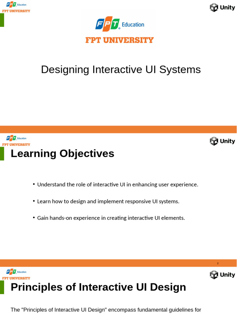 3.5 Designing Interactive UI Systems | PDF | User Interface | Usability