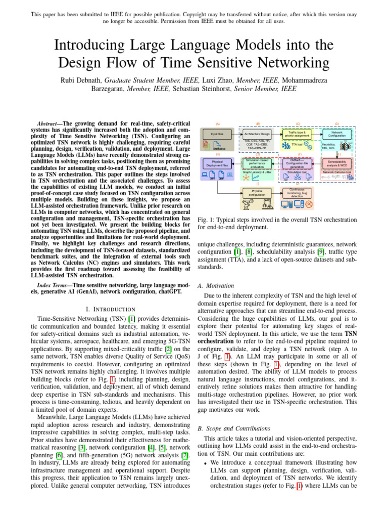 Introducing Large Language Models Into The Design Flow of Time ...