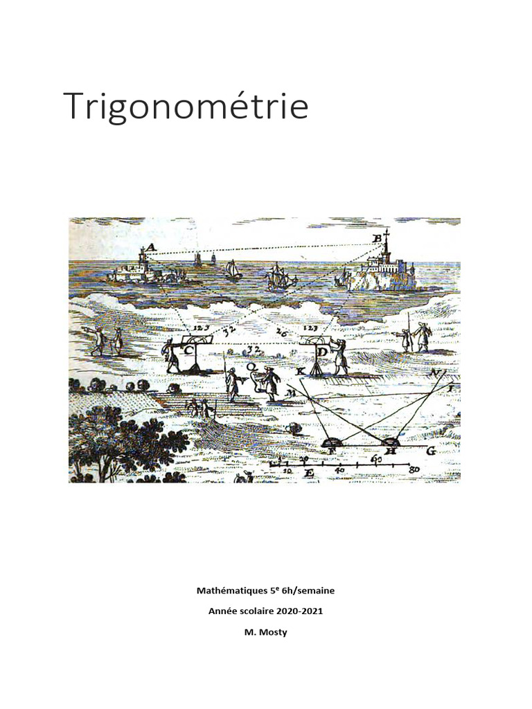 Introduction à la trigonométrie mathématique | PDF | Fonction ...