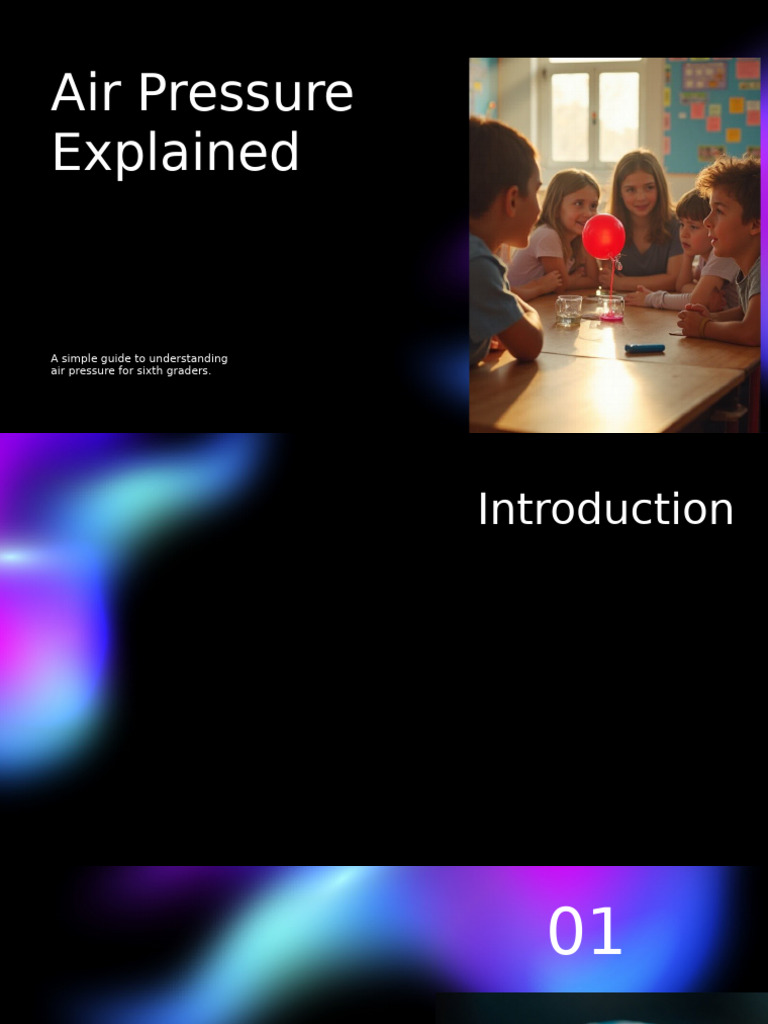Understanding Air Pressure for Kids | PDF | Atmospheric Pressure | Pressure