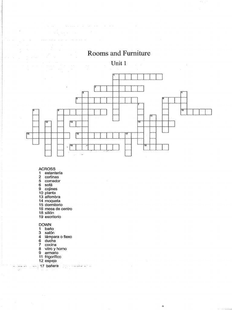 UNIT 1 Getting Personal SLIDE 14 Crossword Puzzle | PDF