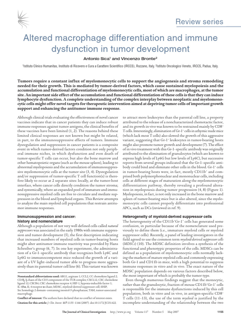JCI0731422.v1 | PDF | Macrophage | T Cell