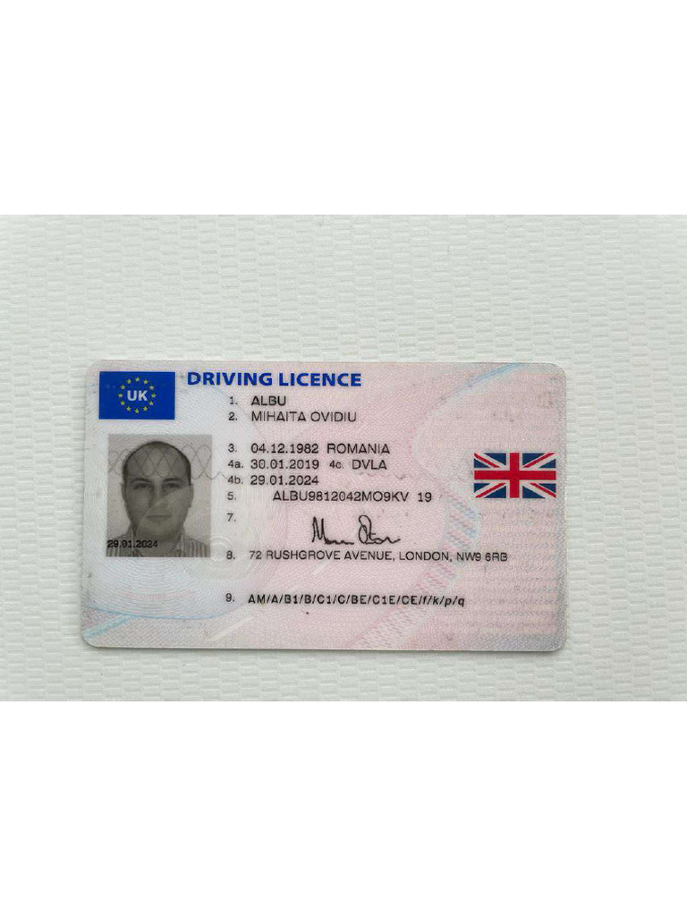 MA Driving Licence | PDF