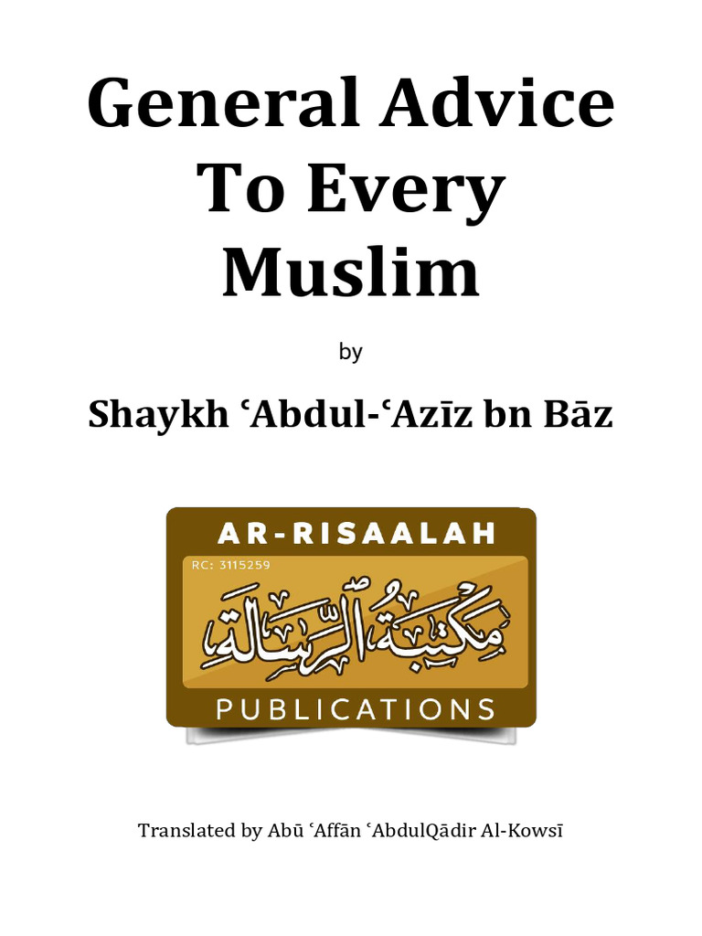 Essential Guidance for Every Muslim | PDF | Prophets And Messengers In ...