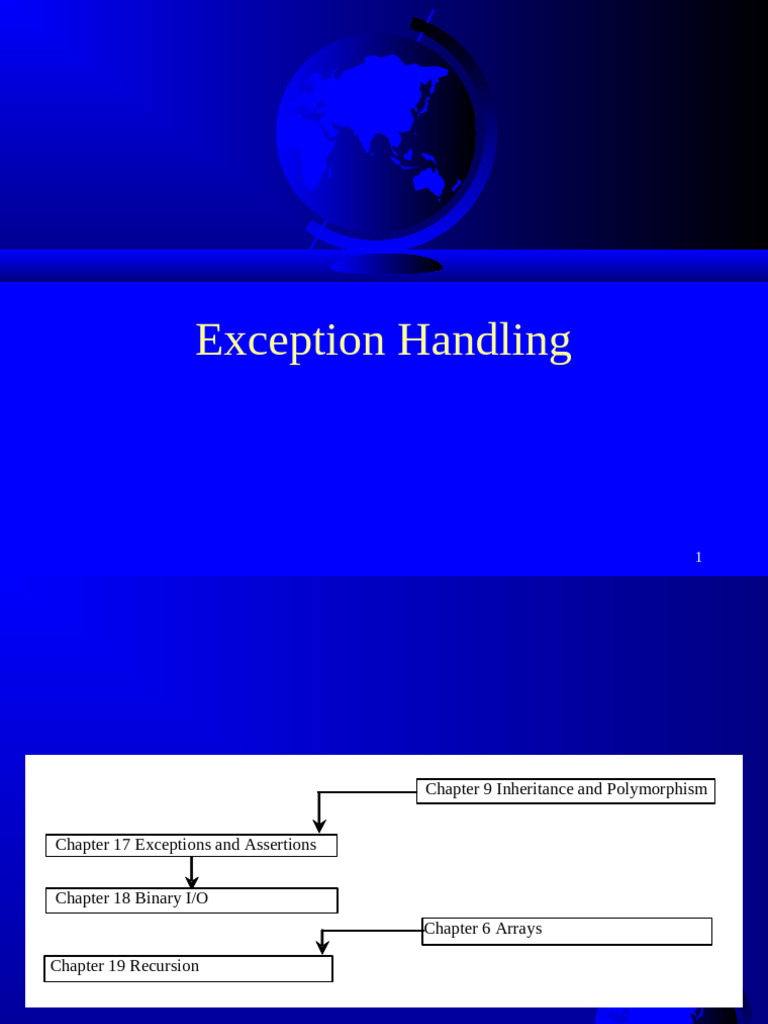 Exception Handling New | PDF | Boolean Data Type | Constructor (Object ...