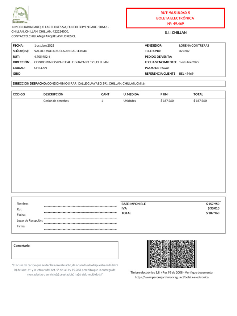 Report - Alfadata Dte - Reporte Factura Sii | PDF