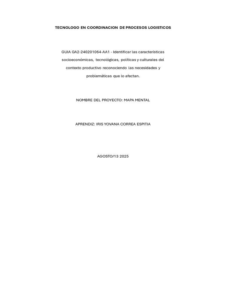 Mapa Mental Ice | PDF