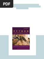 Python for Software Design How to Think Like a Computer Scientist 1st Edition Allen B. Downey ...