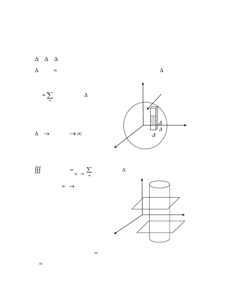 Math3.4 Triple Integrals | PDF | Integral | Summation