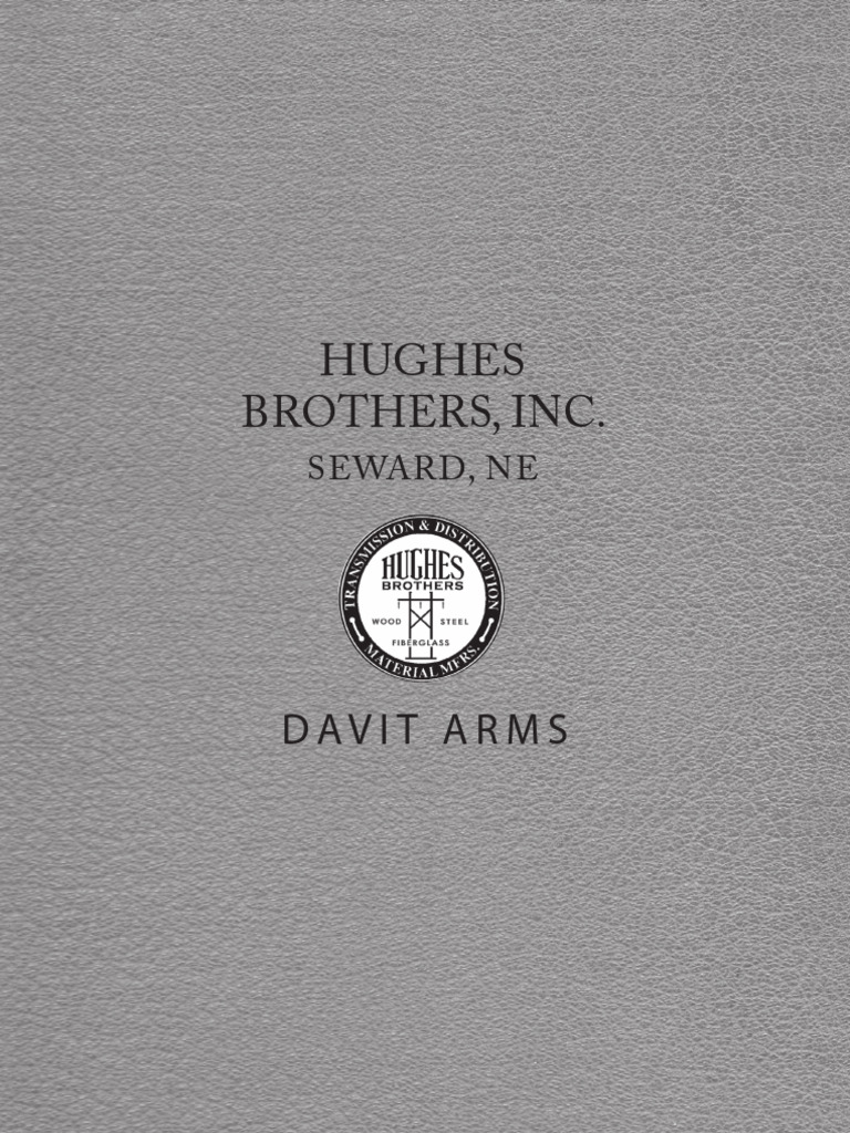 G - Davit Arms (Soportes de Cables A Poste) | PDF | Nut (Hardware) | Screw