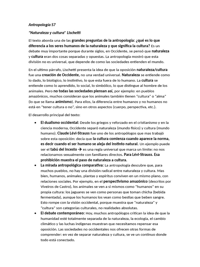 Antropo s7 | PDF | Antropología | Sociedad