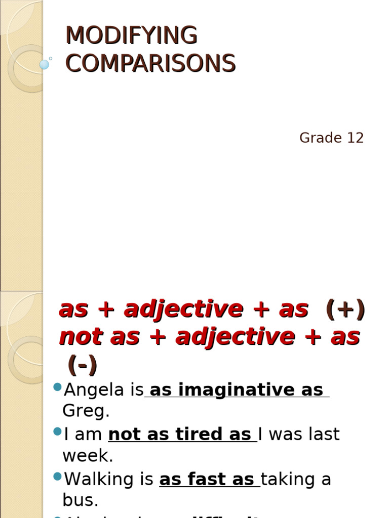 Lesson 3.2 Modifying Comparisons Error Correction and Scaffolding ...