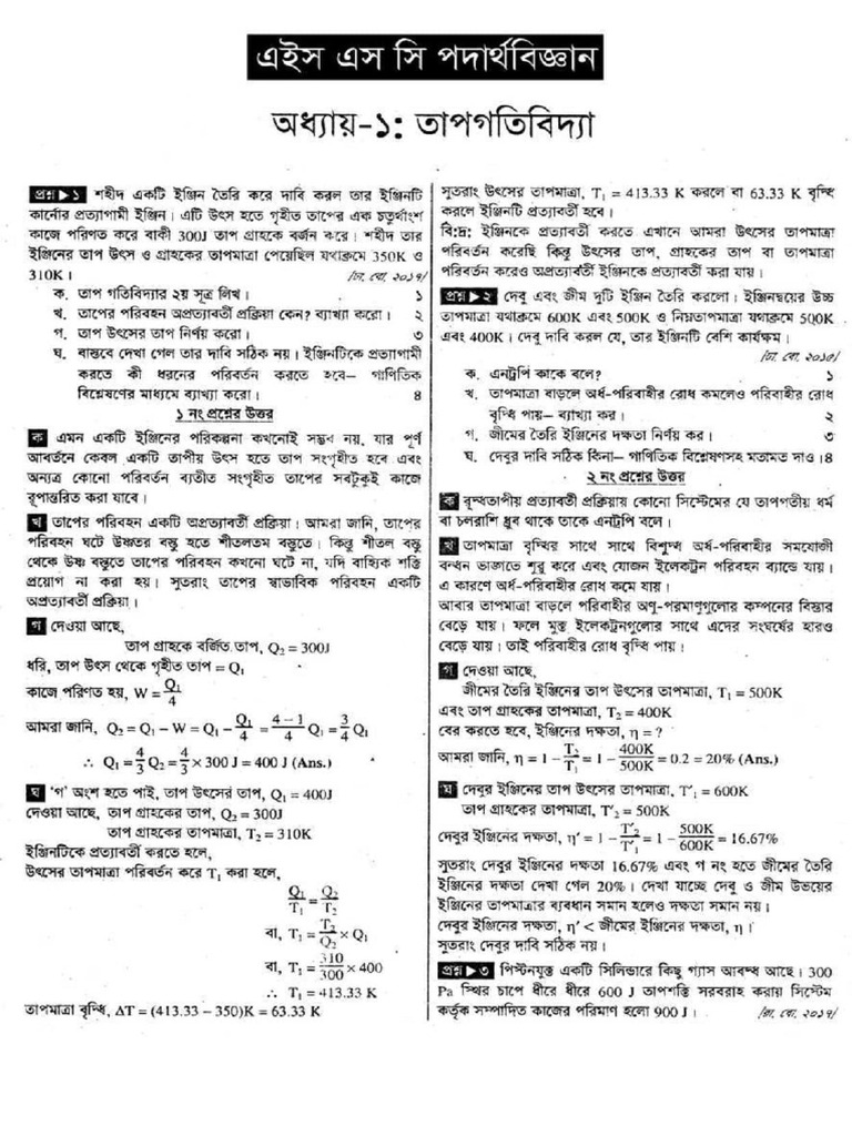 HSC Physics 2nd Paper CQ | PDF