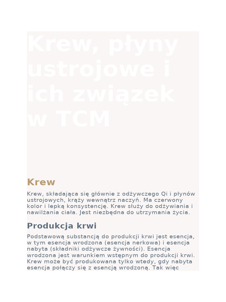 Krew 1 | PDF