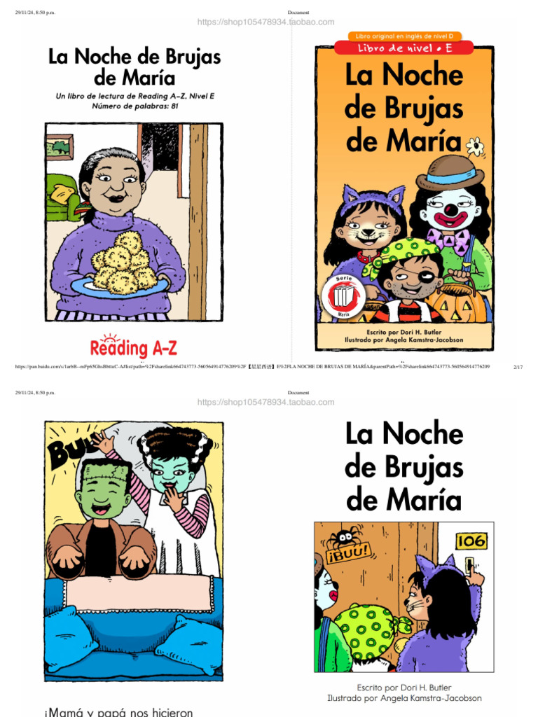 La Noche de Brujas de María | PDF