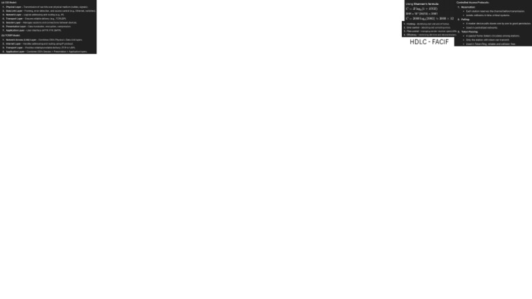 HDLC - Facif | PDF