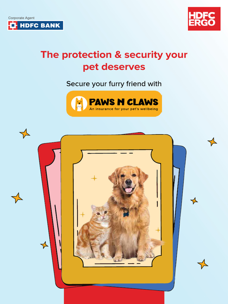 Ergo - Pet Insurance - Brochure | PDF | Insurance | Financial Services