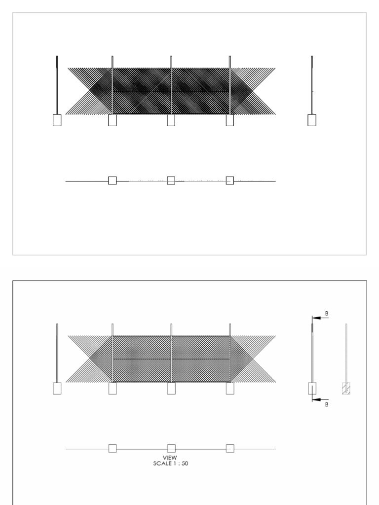 Chain Link Fence Design Details | PDF