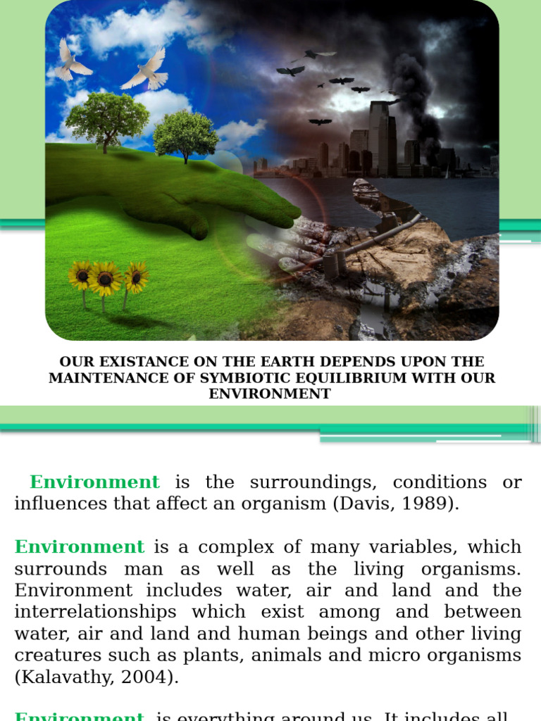 Environment and Society Full Lecture Slides | PDF | Air Pollution ...