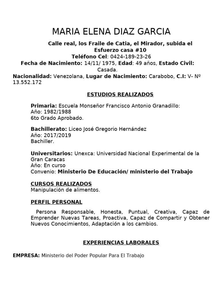 Maria Elene Diaz Garciaz | PDF