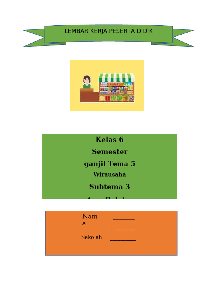 LKPD Ips Kls 6 | PDF