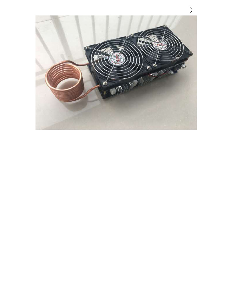 ZVS Induction Heating Instructions E Model | PDF