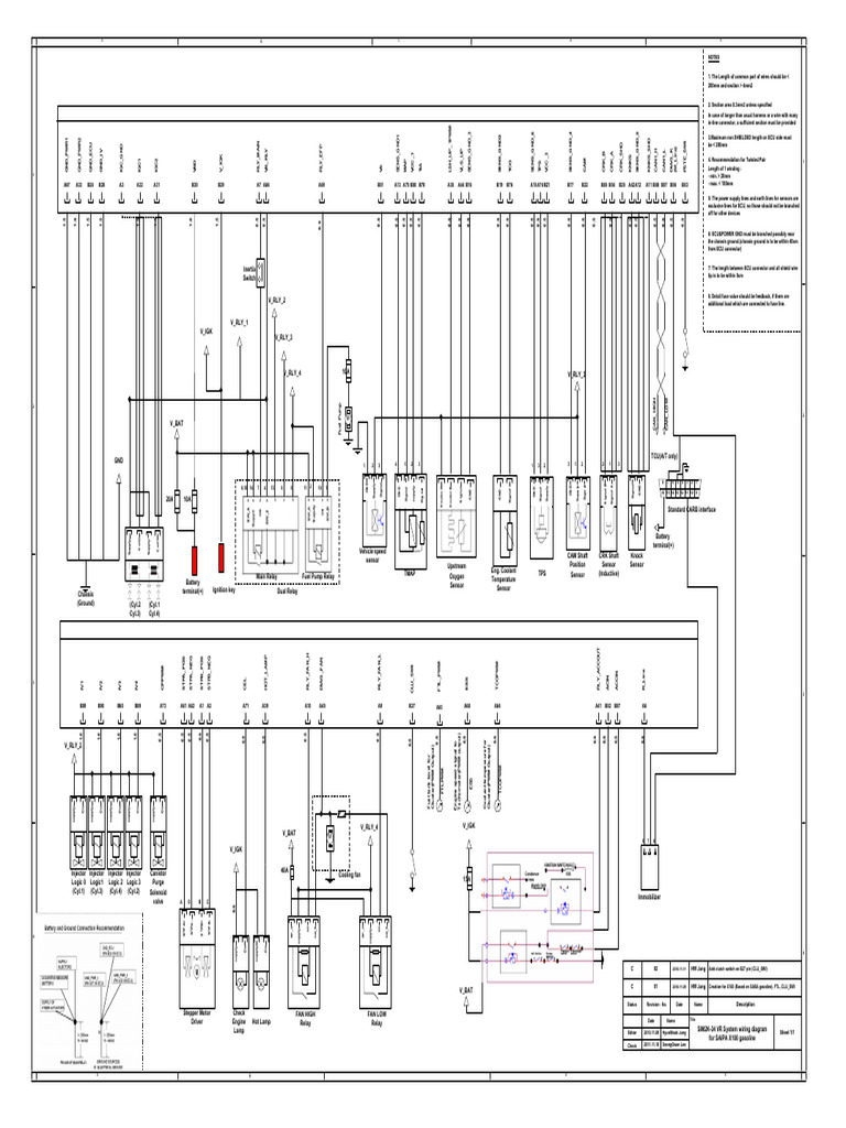 Sim2k-34vr Saipa x100 Wiring Diagram Turpial Centauro | PDF