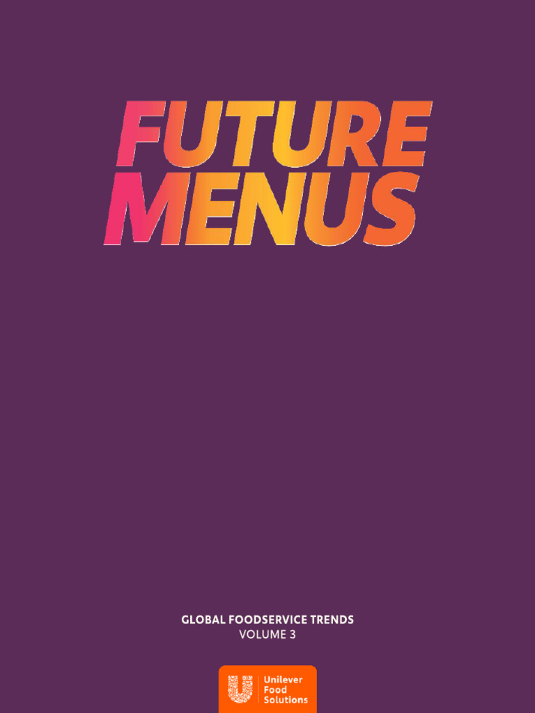 2025 Global Foodservice Trends Report | PDF | Indonesian Cuisine | Menu