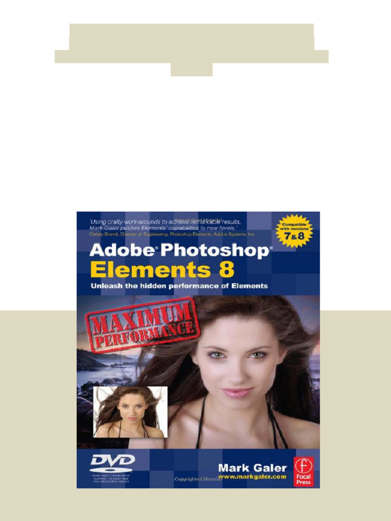 (Ebook) Adobe Photoshop Elements 8: Maximum Performance: Unleash The Hidden Performance of ...