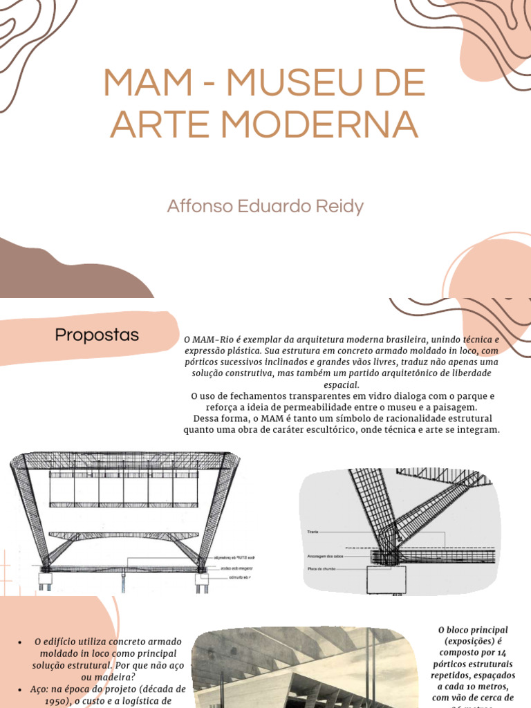 Arquitetura do MAM e MASP no Brasil | PDF | Projeto arquitetônico ...
