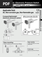 SPD910 Differential Air Pressure Switch | PDF | Switch | Pressure ...