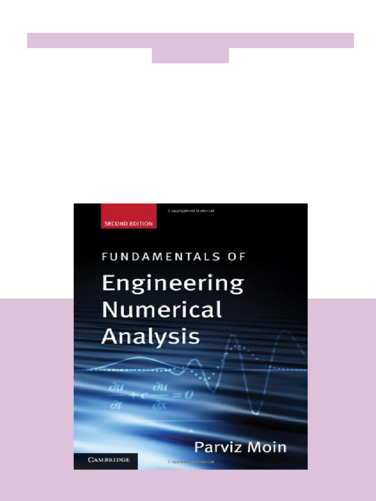 Fundamentals of Engineering Numerical Analysis Moin P. full | PDF ...
