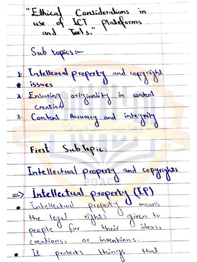 Ethical Consideration in Use of ICt Platforms and Tools | PDF