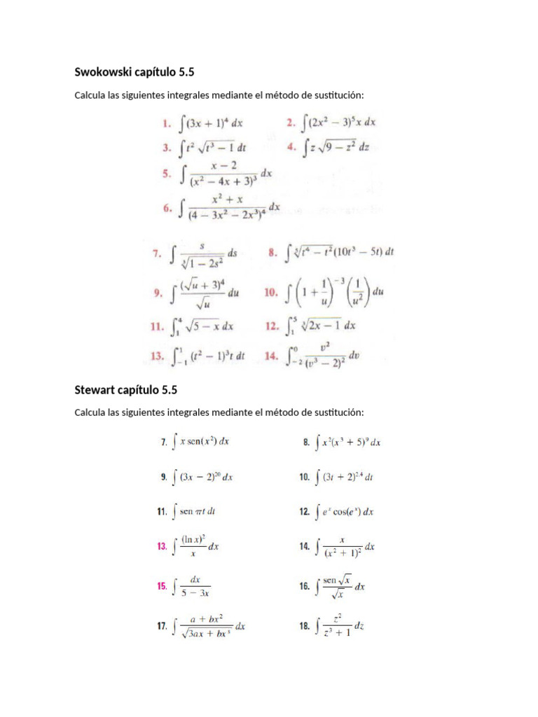 Tarea 2 - Calculo 2 | PDF