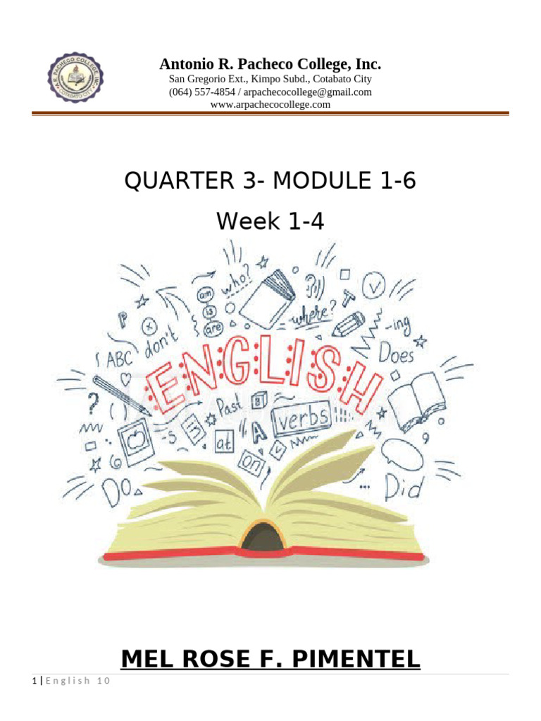 English 10: Persuasive Text Module | PDF | Poetry | Public Speaking