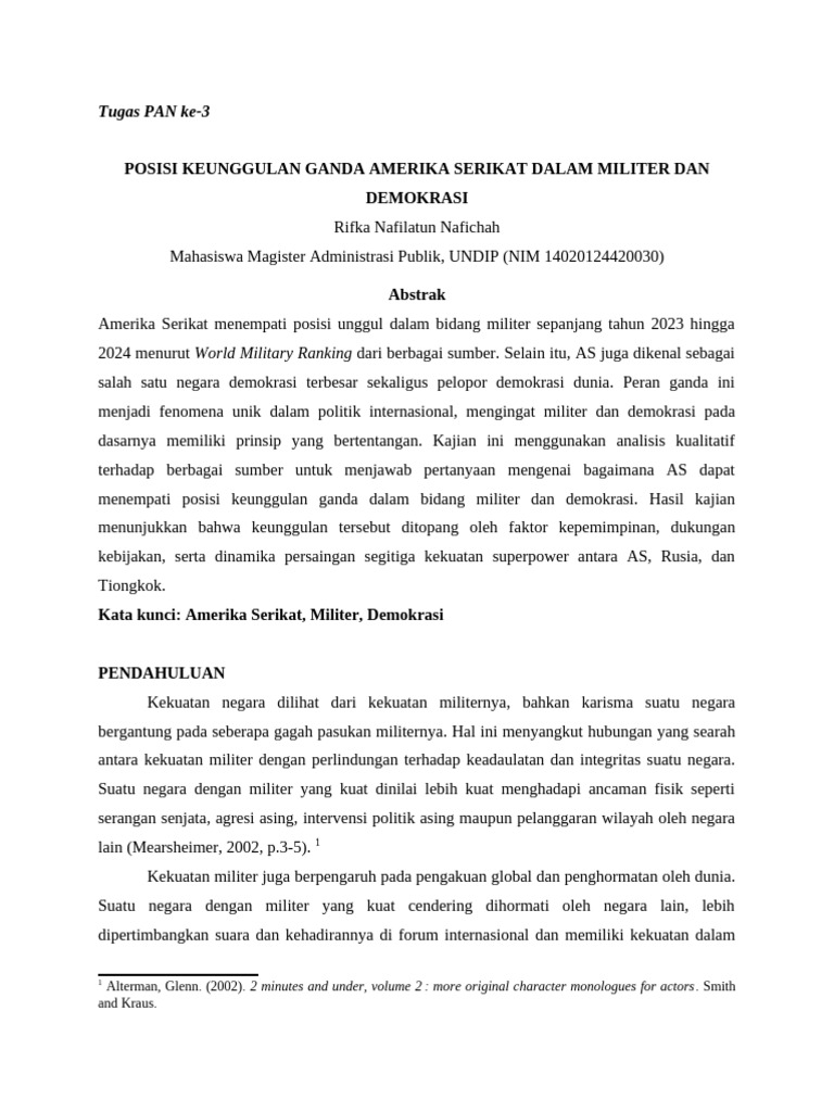 Format PAN 3 | PDF