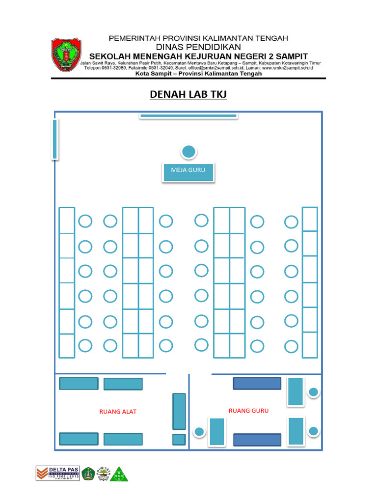 Denah Lab TKJ | PDF