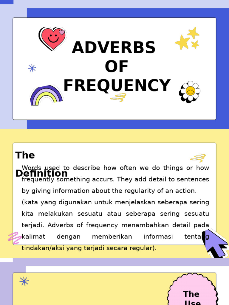 Adverbs of Frequency - Grade 8 | PDF | Linguistics | Semantic Units