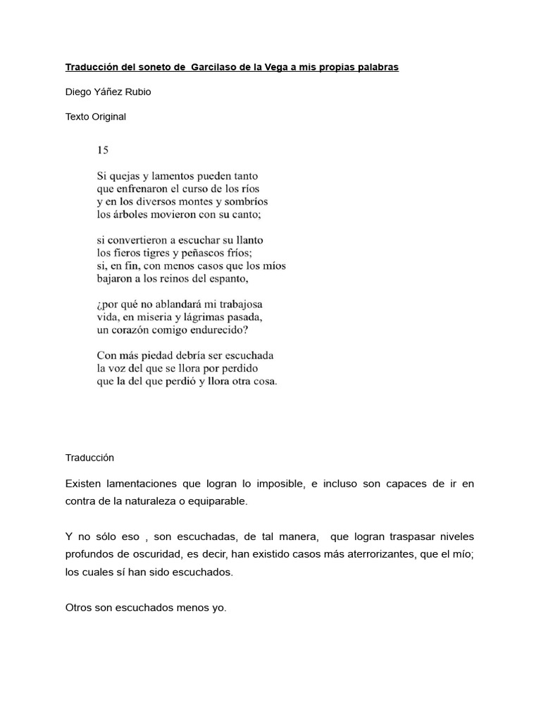 Soneto | PDF