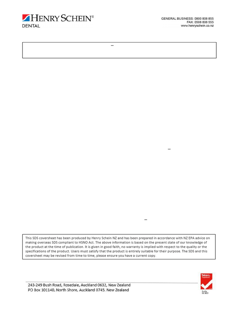 AFFINIS Putty Soft - Fast Putty Soft_SDS_Exp_20290909 | PDF | Dangerous ...