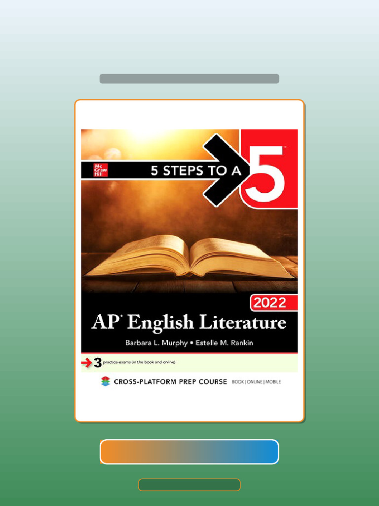 5 Steps To A 5 AP English Literature 2022 Estelle M Rankin Get PDF Now ...
