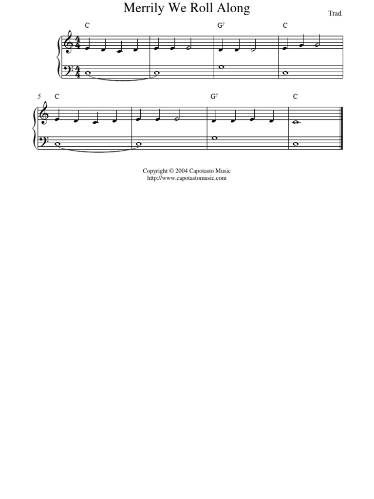 Merrily We Roll Along | PDF