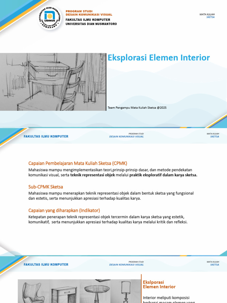 (05) Eksplorasi Elemen Interior | PDF