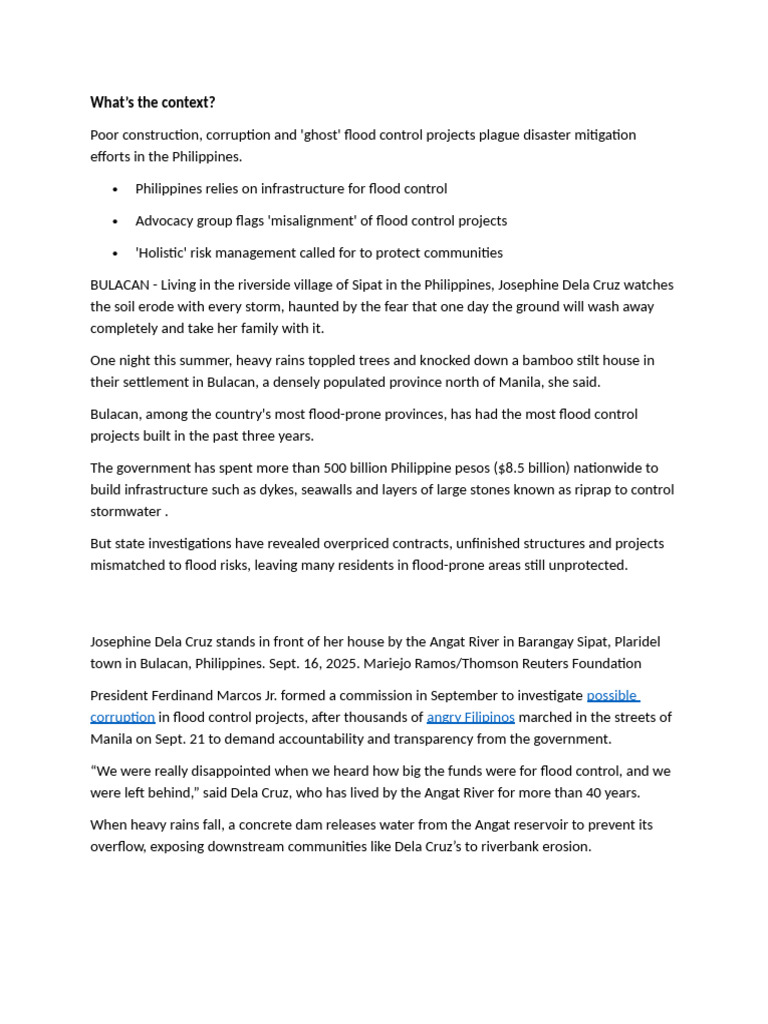 Ph Flood Control Anomaly Report | PDF | Flood | Hazards