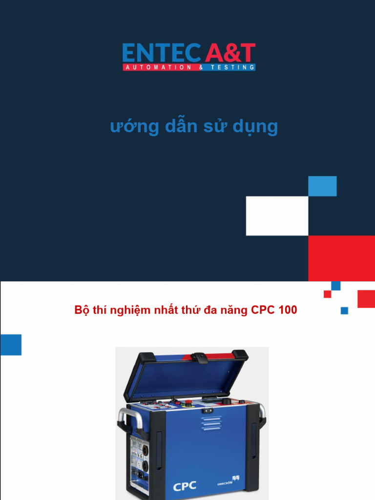 Huong Dan CPC 100 + CP Td1 | PDF