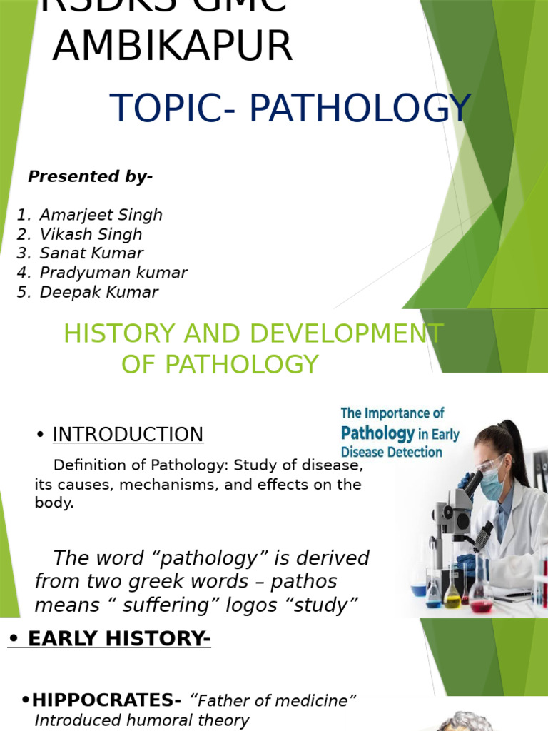Presentation (Pathology) | PDF