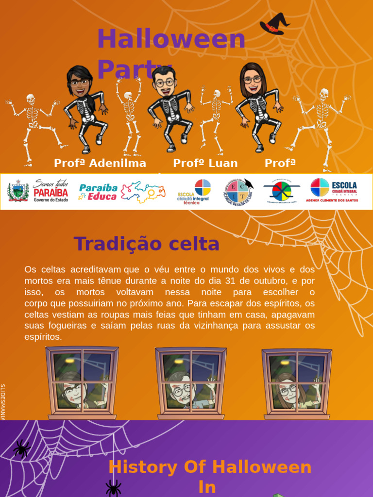 Tradições e Histórias do Halloween | PDF | Dia das Bruxas | Festivais ...