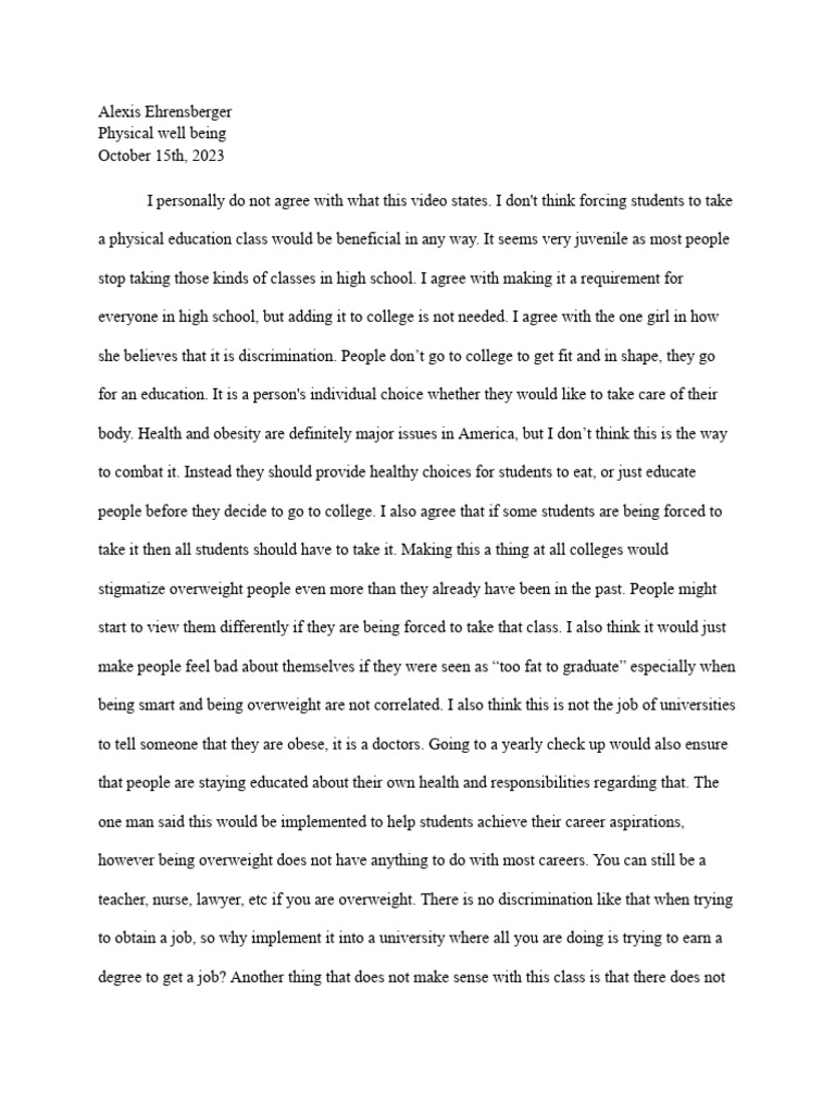 Too Fat To Graduate Critique | PDF | Obesity | Overweight