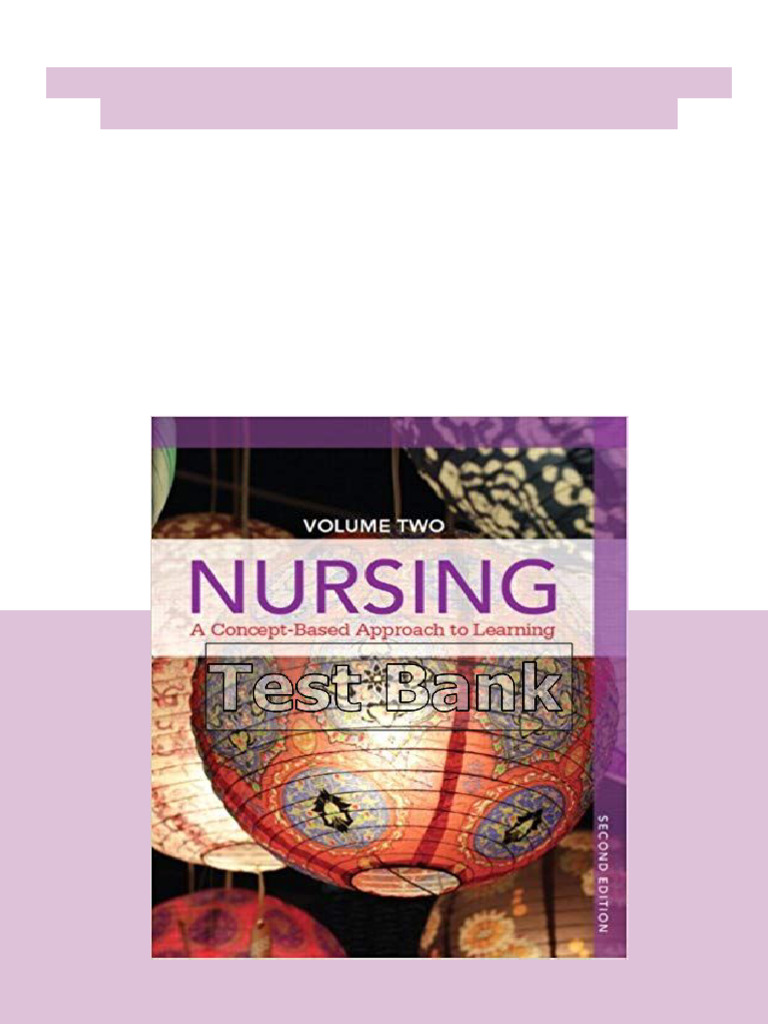 Nursing A Concept Based Approach to Learning Volume 2 2nd Edition ...