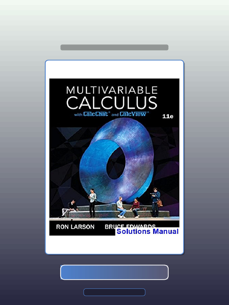 Multivariable Calculus 11th Edition Larson Get PDF Now | PDF | Multiple ...